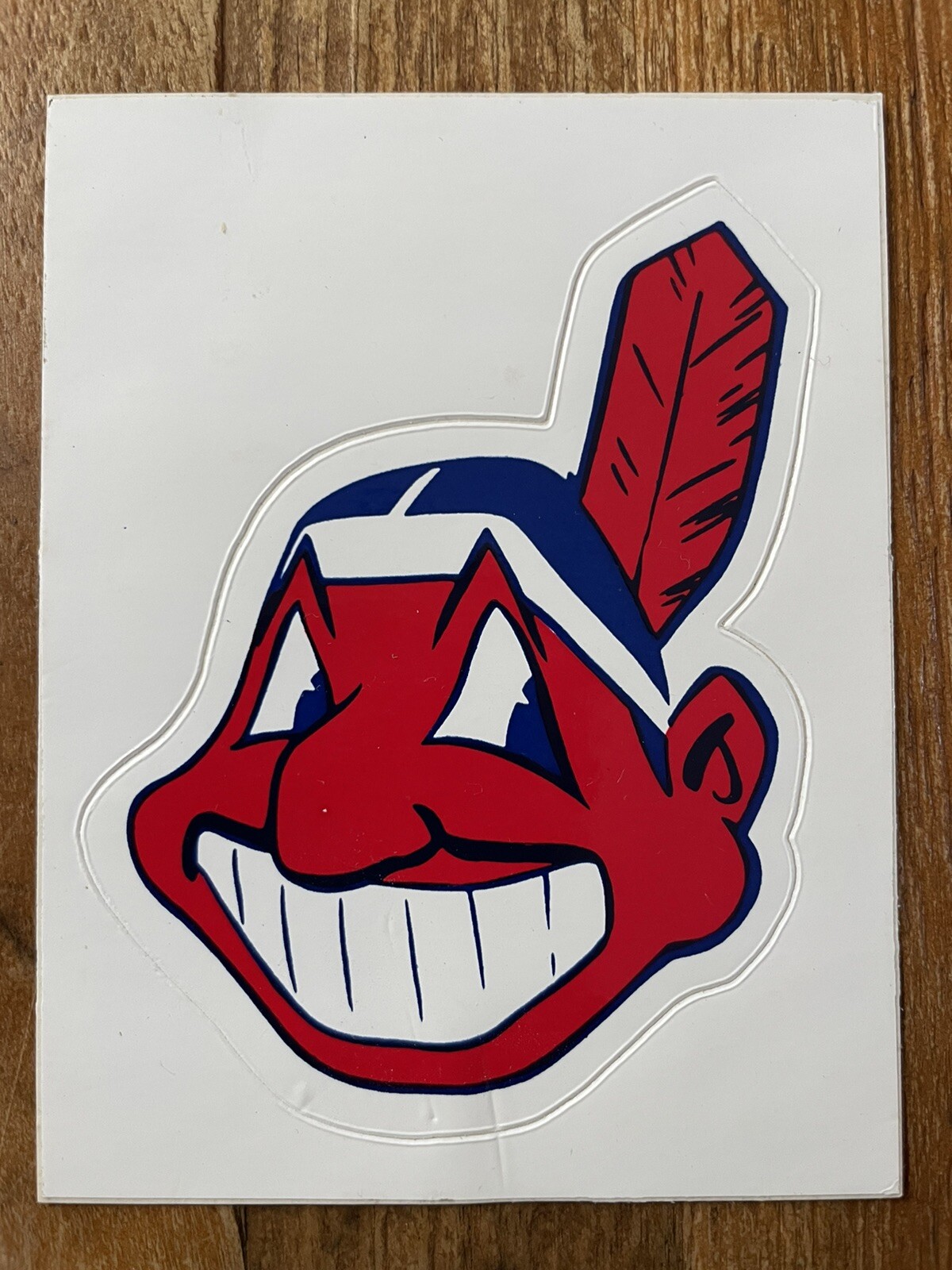 Cleveland Indians 3 x 4 Decal Sticker Chief Wahoo Guardians MLB | eBay
