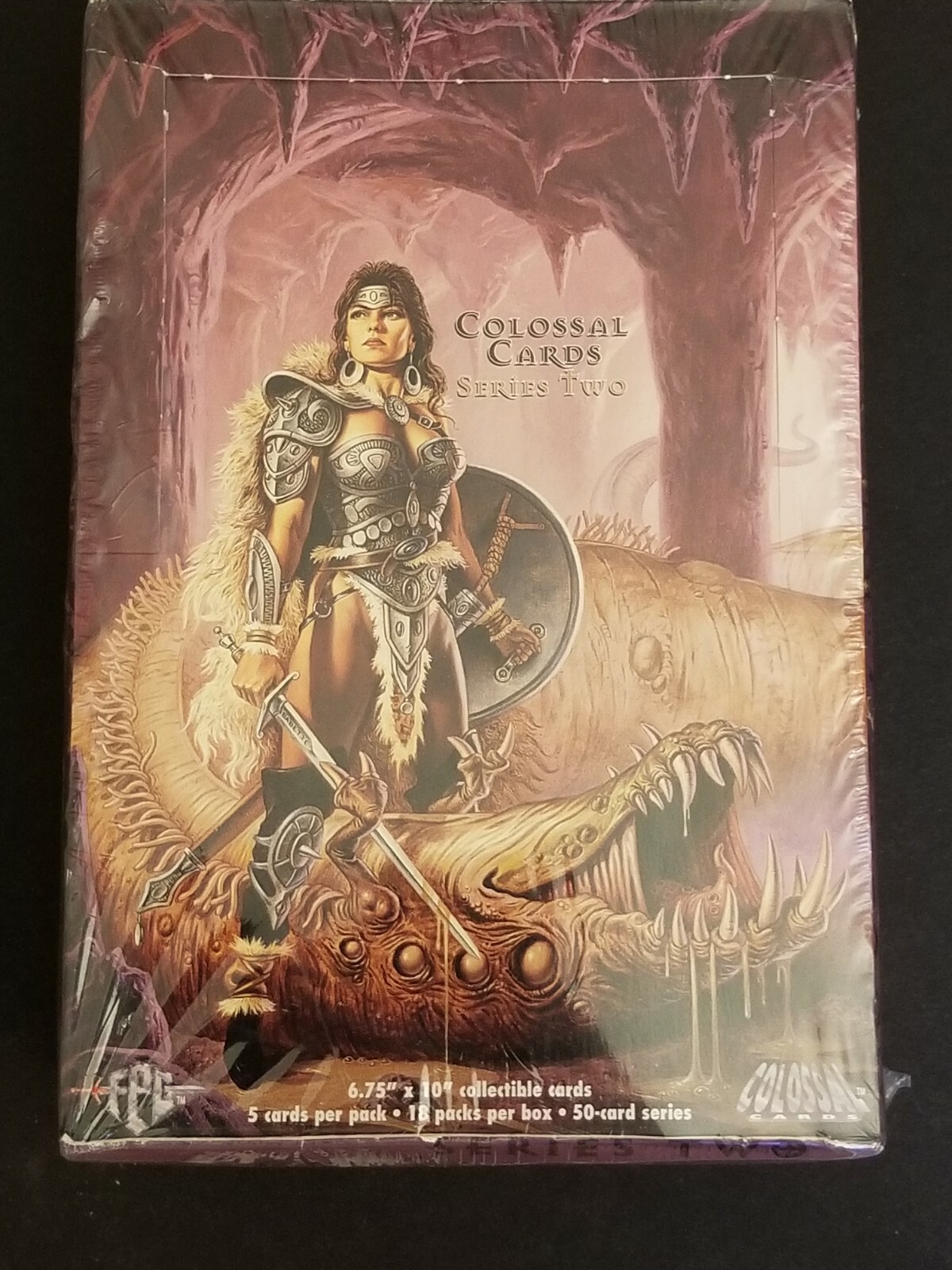 Colossal Cards Series Two Factory Sealed Trading Card Fantasy Art Box ...