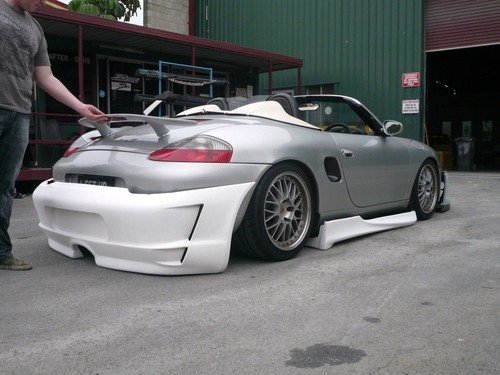 Porsche Boxster 986 987 Aero Style spoiler Wing with 3rd brakelight USA ...