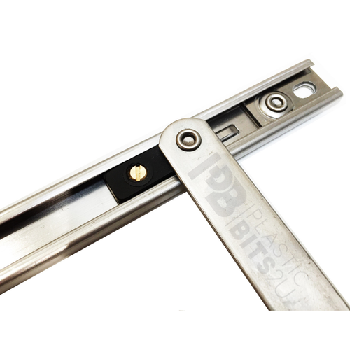 Door Restrictor Arm Stay Catch 90 to 115 Degree Stainless Steel "HOLD ...