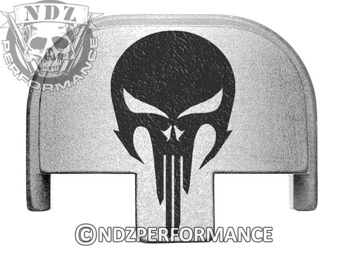 Rear Slide Plate for Smith Wesson S&W SD9 SD40 VE 9mm 40 SL NDZ Skull 2 ...