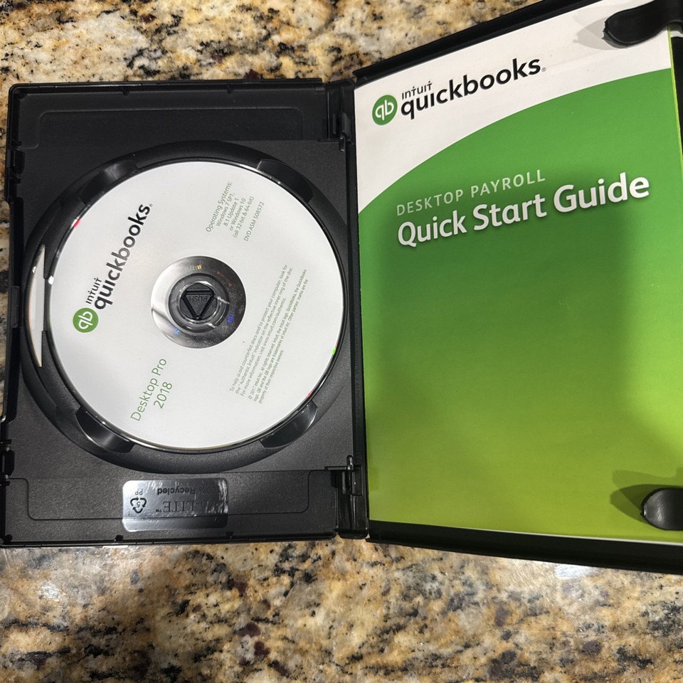 Intuit QuickBooks Desktop Pro 2018 Set Full Version DVD. 28287064164| eBay