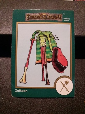 Zulkoon - 1993 Tsr Advanced Dungeons & Dragons #228 Gold | eBay