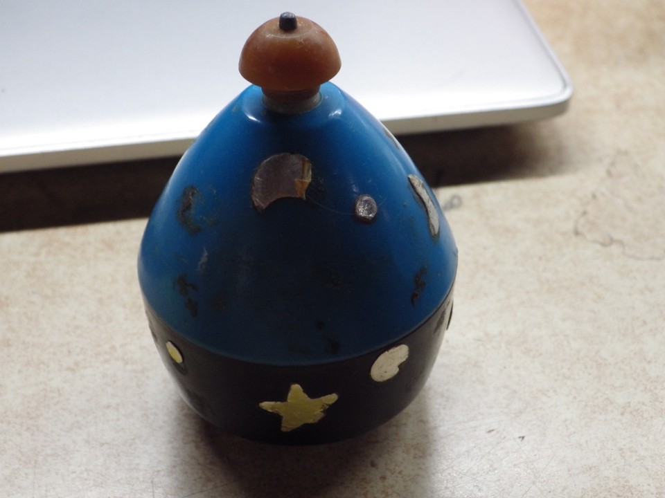 WIZ-Z-ZER Top Vintage 1969 Mattel Wizer Wizzer wizzzer Original BLUE ...