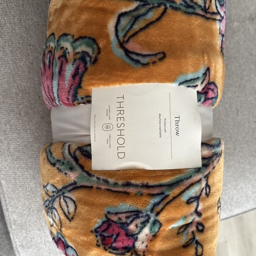 Threshold Floral Throw Prima Lush 50 X 70 | eBay