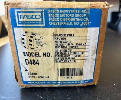 Motors - Fasco Model
