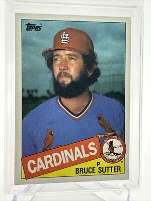 1985 Topps Bruce Sutter Baseball Card #370 NM-Mint FREE SHIPPING | eBay