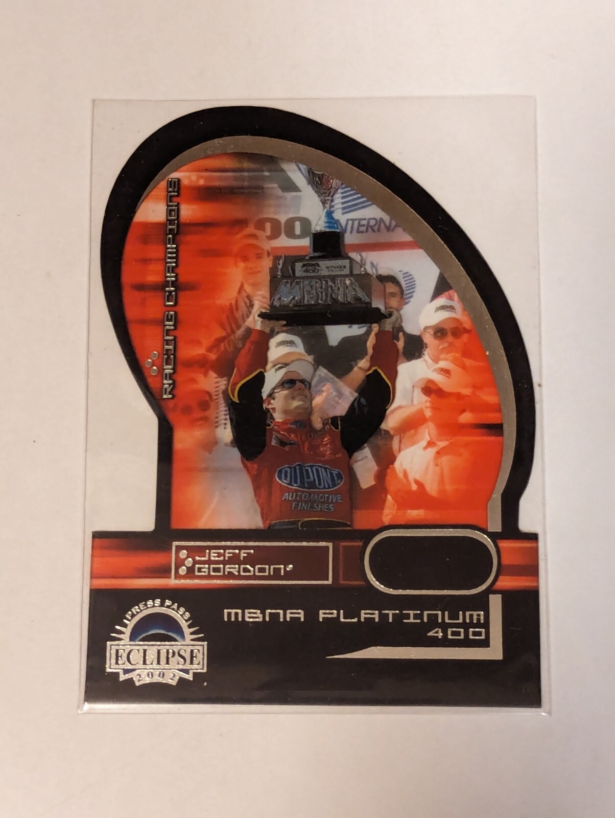 2002 Press Pass Eclipse Racing Champions MBNA Platinum 400 JEFF GORDON ...