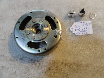 1993 Tomos Moped A35 Engine Original IDM Flywheel 6436 For Points | eBay