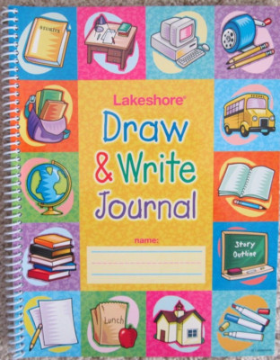 Lakeshore Children's Draw & Write Journal ~ Write Stories, Add ...