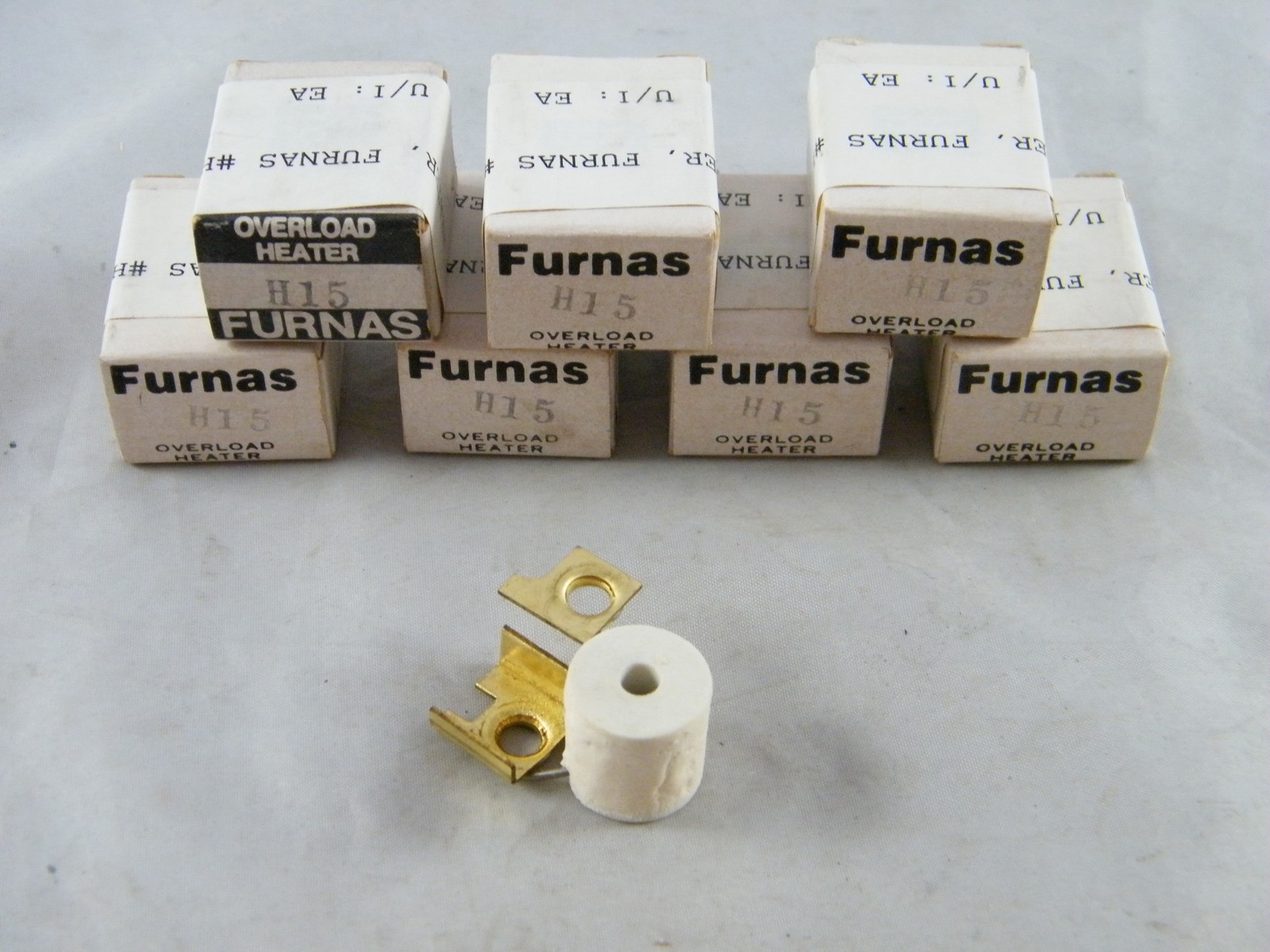 LOT OF 7 ~ NEW ~ FURNAS ~ OVERLOAD HEATER ELEMENT ~ PART # H15, H-15 | eBay
