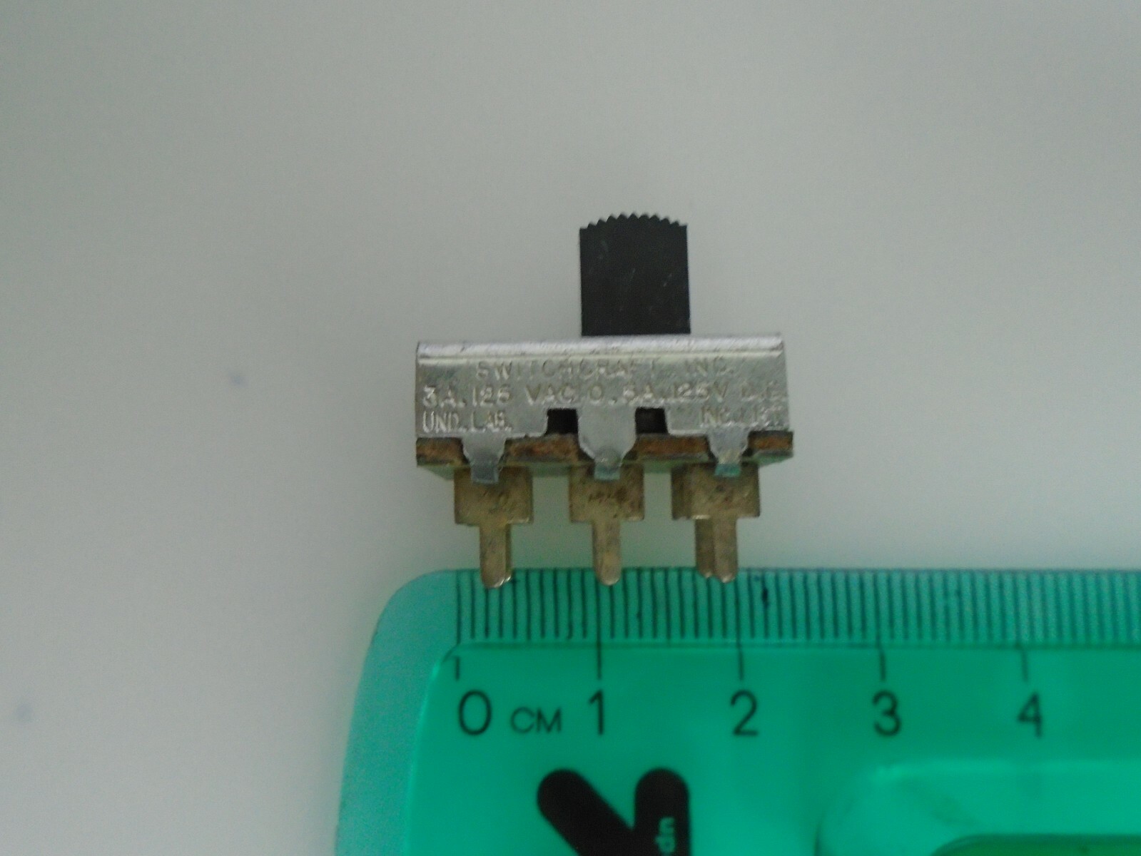 Switchcraft SLIDE SWITCH 6 pin DPDT C46206LRX 46206LRX 125VAC 3A | eBay