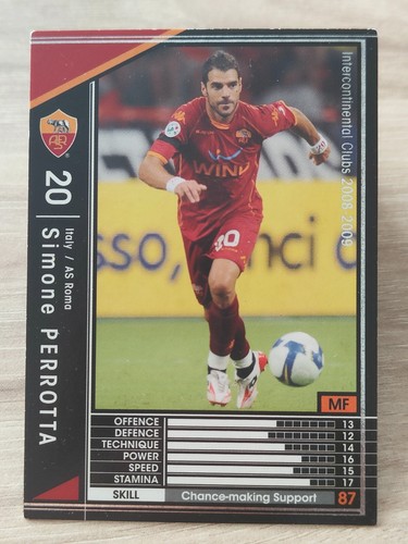 Panini 2008-09 - C179 WCCF refractor - AS Rome - Simone Perrotta - 236/ ...