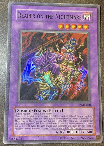 Yu-Gi-Oh! TCG Reaper on the Nightmare Pharaonic Guardian PGD-078 ...