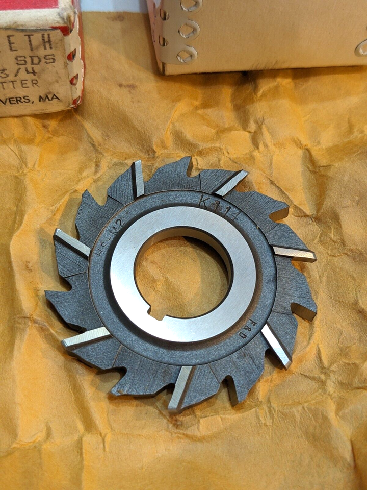 F&D Staggered Tooth Side Mill Milling Cutter Part # K114 w/ 14 Teeth | eBay