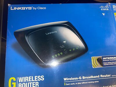 Linksys by Cisco Wireless-G Broadband Router WRT54GS2 V1 4-port Network ...
