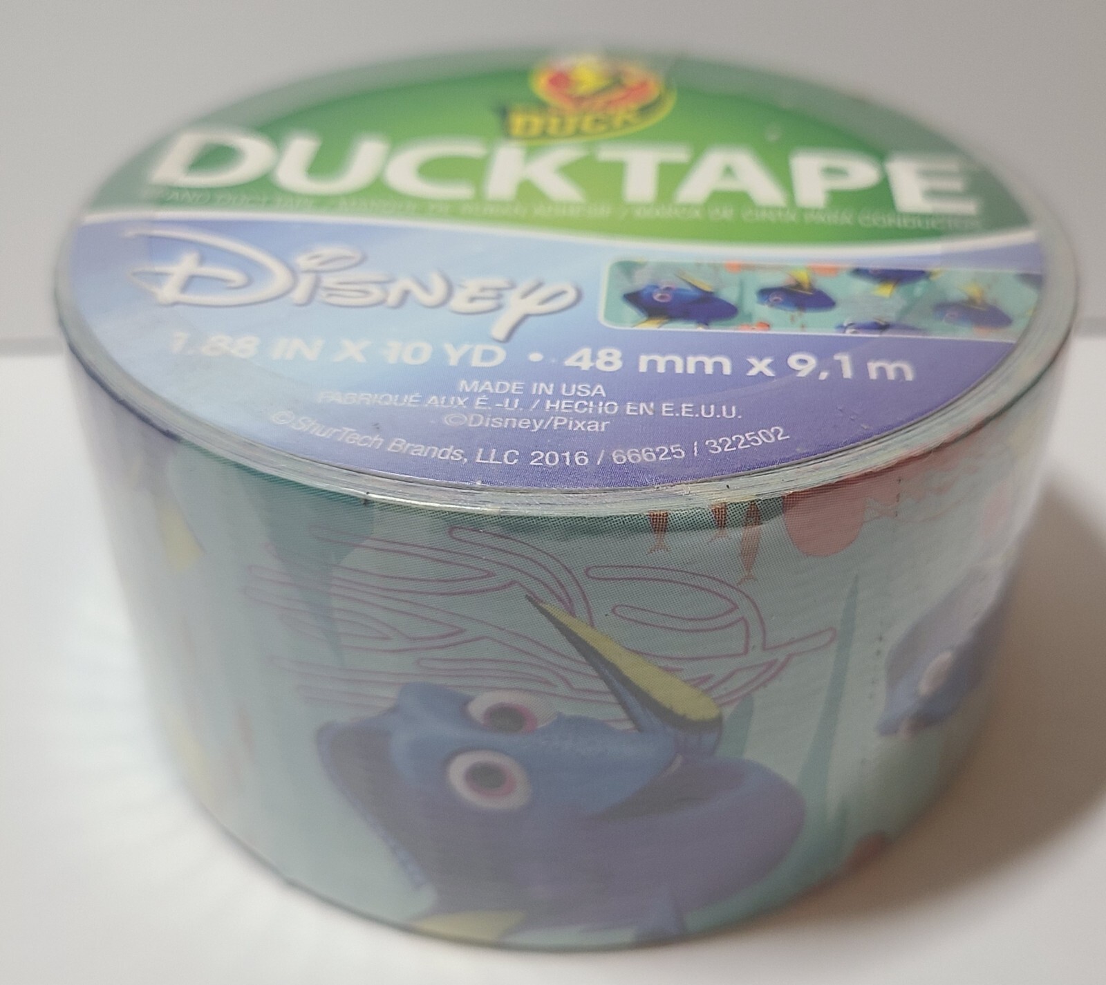 Finding Dory Nemo Disney duct tape roll Duck Brand NIP 1.88"x10yd ...