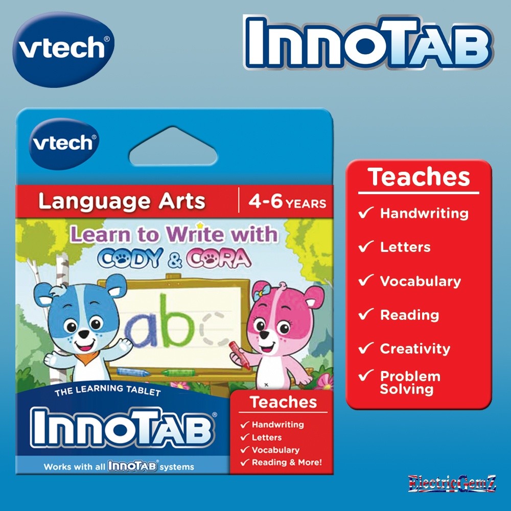 VTech InnoTAB Cody & Cora Handwriting Kids Learning Tablet 3-6 Gift UK ...