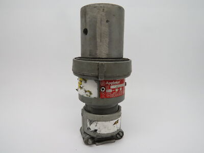 Appleton ACP6034BC Powertite Series Pin & Sleeve Ring Plug 60A 600V 3W ...