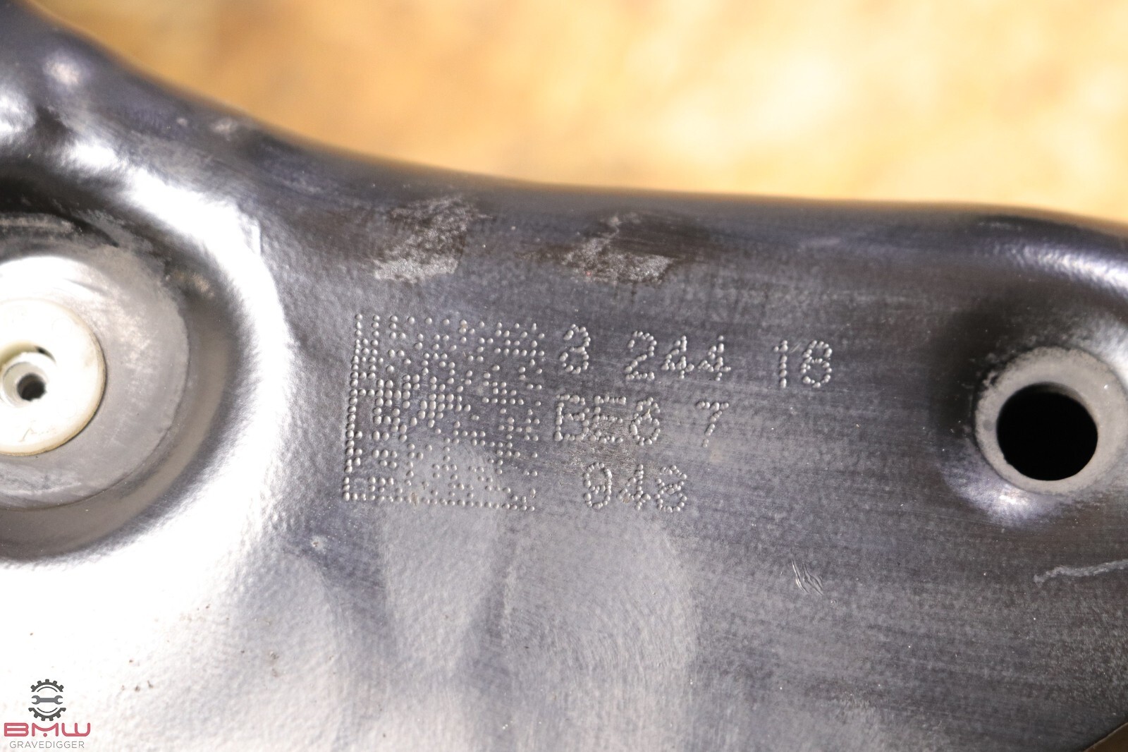 Right Rear Suspension Lower Trailing Arm Knuckle Hub Spindle OEM Mini ...