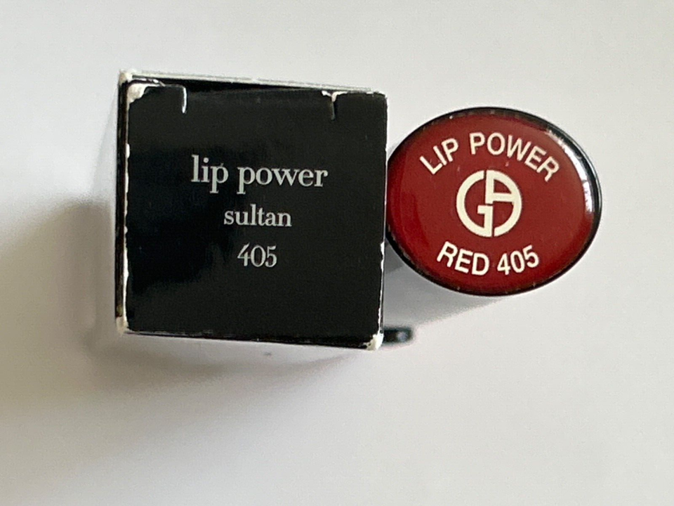 Giorgio Armani ~ Lip Power Longwear Vivid Color Lipstick ~ #405 Sultan ...