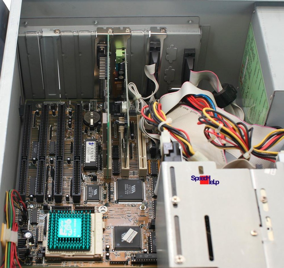 Fic 486-Pio3 Cyrix 5x86 100mhz Isa Slot Computer Pc Old Games Windows ...