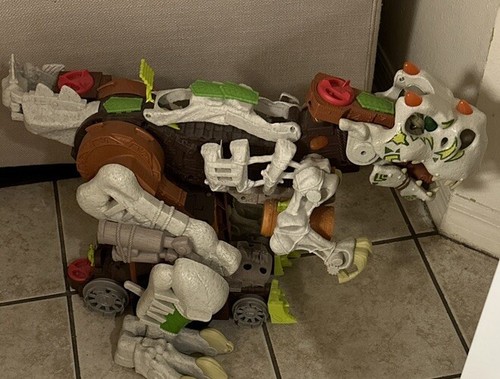 Fisher Price Imaginext ULTRA T-REX Walking Dinosaur w/ Lights & Sounds ...