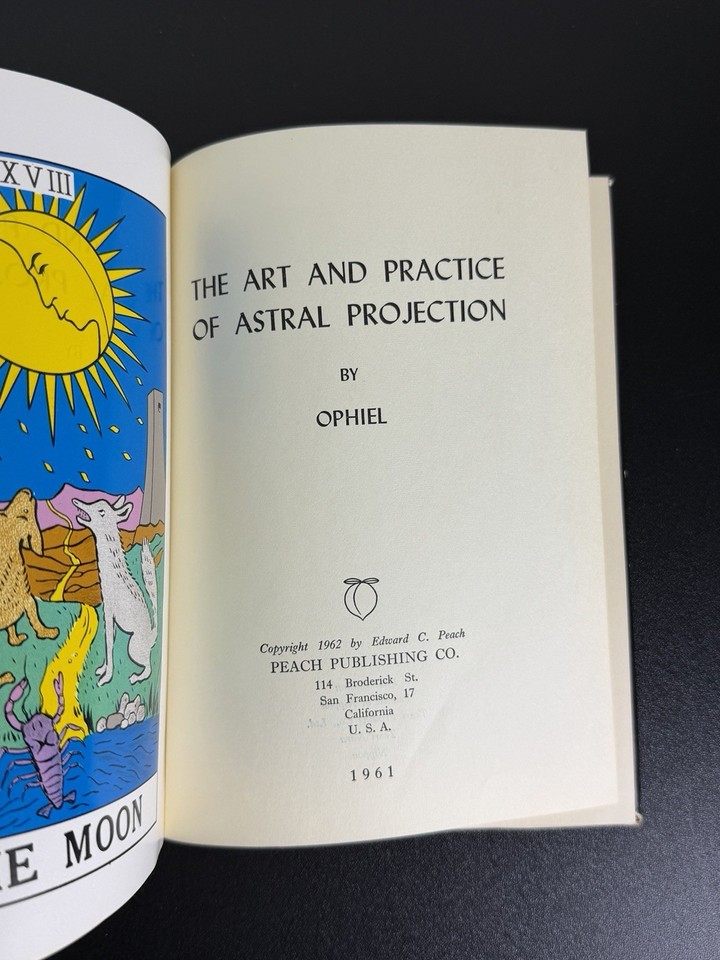 OPHIEL'S THE ART and PRACTICE OF ASTRAL PROJECTION - 1st Edition ...