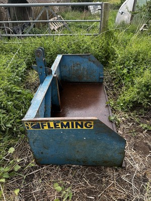 Tipping Tractor Link Transport Box 5’ Fleming Cat 1 | eBay UK