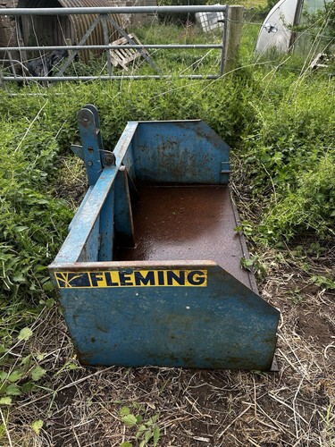 Tipping Tractor Link Transport Box 5’ Fleming Cat 1 | eBay UK