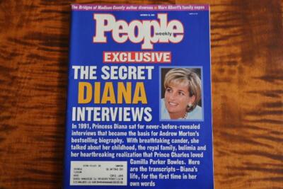 OCTOBER 13, 1997-PEOPLE WEEKLY MAGAZINE-THE SECRET DIANA INTERVIEWS ...