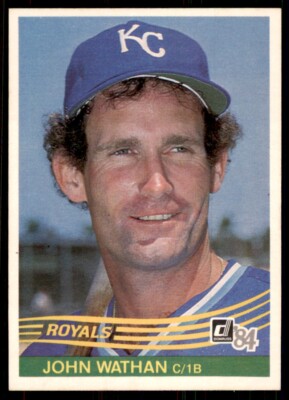 1984 Donruss John Wathan Baseball Cards #466 | eBay
