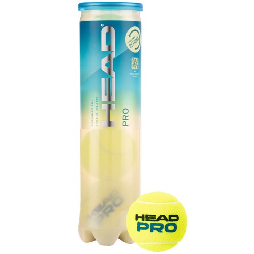 Head Balles de Tennis Pro 4pcs Fitness Sports Tennis | eBay