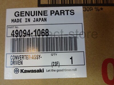 Genuine Kawasaki Mule Driven Secondary Clutch Converter 49094-1068 OEM ...