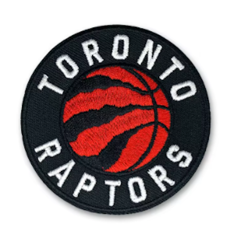 TORONTO RAPTORS - NBA - VINTAGE BASKETBALL - 3" Embroidered Iron On ...