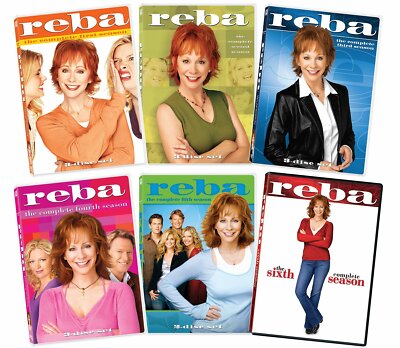Reba:The Complete Seasons 1-6(DVD,6 Sets,15 Discs)NEW 1 2 3 4 5 6 ...