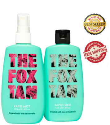 The Fox Tan Accelerator Complete Pack Elixir And Rapid Mist Brand New ...