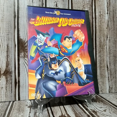 The Batman Superman Movie (Snapcase DVD, 2002) Warner Bros Animated ...