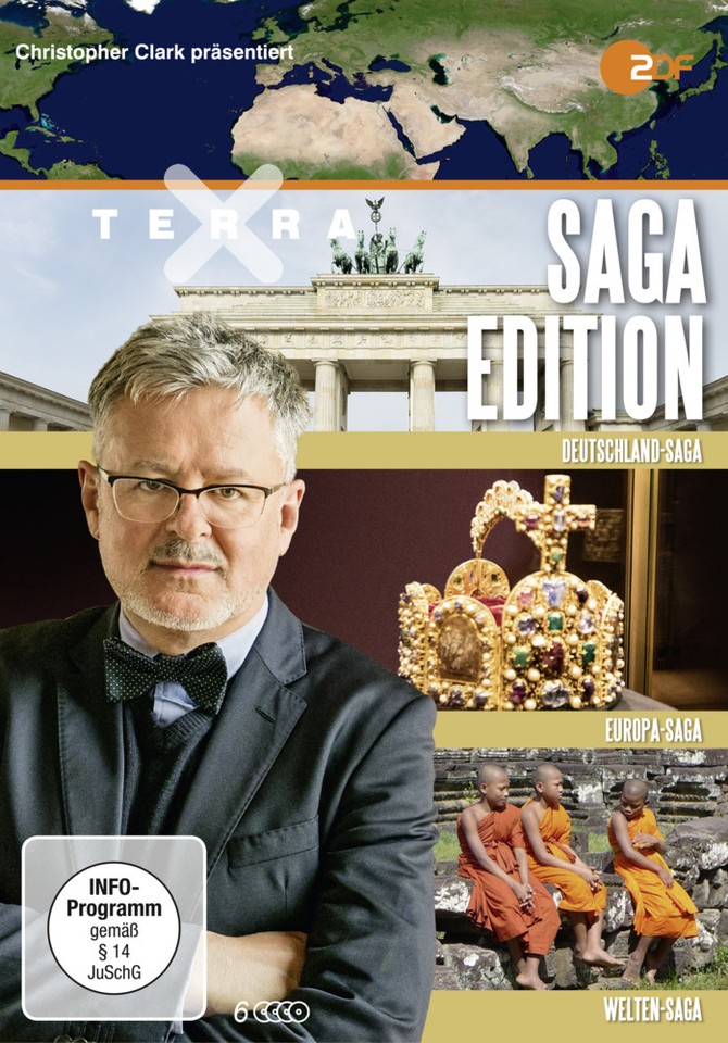 Terra X - Saga-Edition, 6 DVD | Deutschland-Saga; Europa-Saga; Welten ...