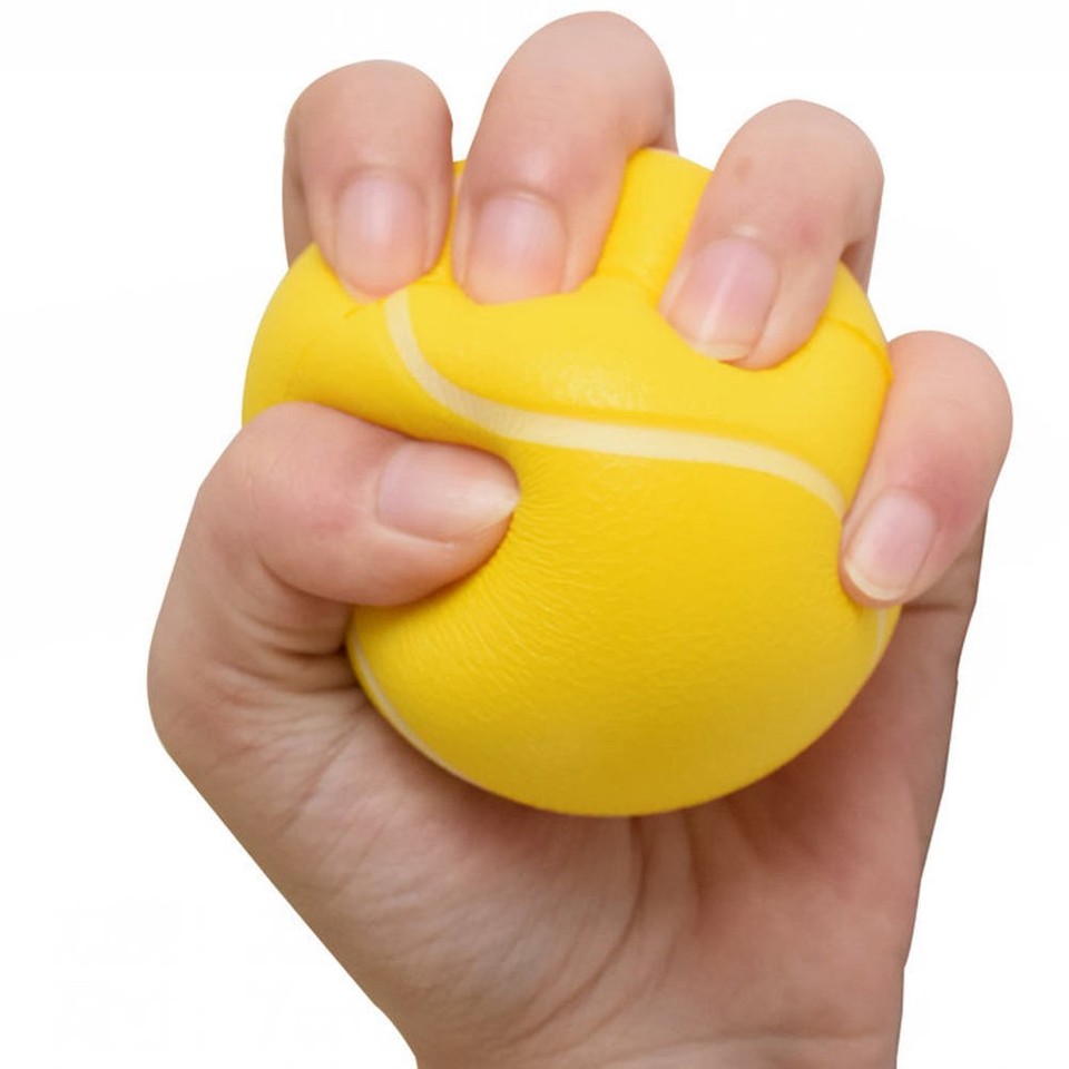 Finger Workout Grip Strength Trainer Hand Massage Ball | eBay Australia