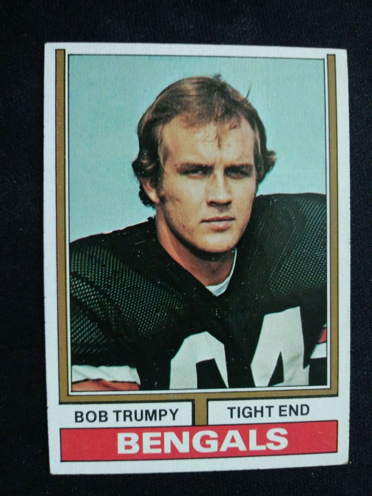 1974 Topps Football Card # 210 Bob Trumpy - Cincinnati Bengals | eBay