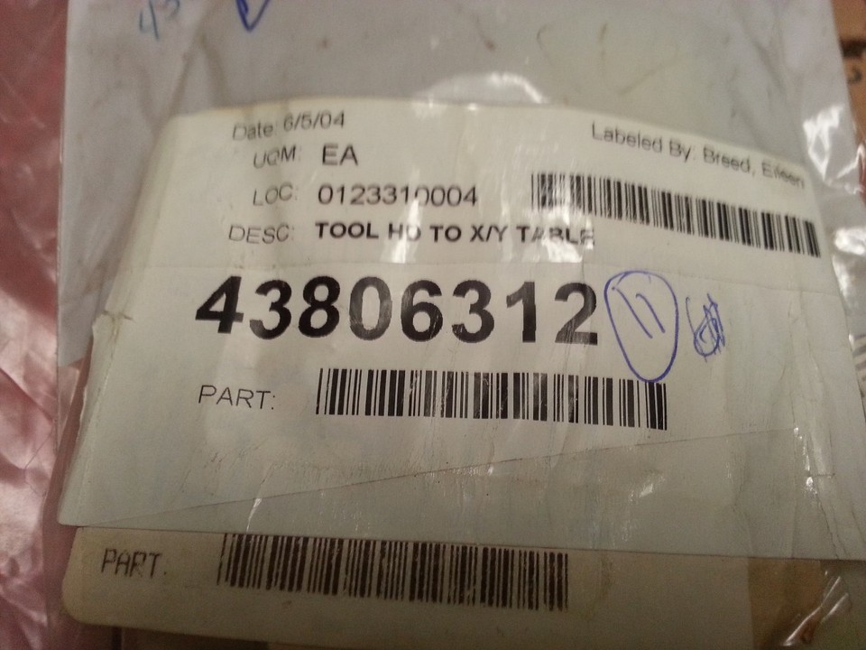 Universal Instruments Tool, VCD Head to X/Y table alignment UIC p/n ...