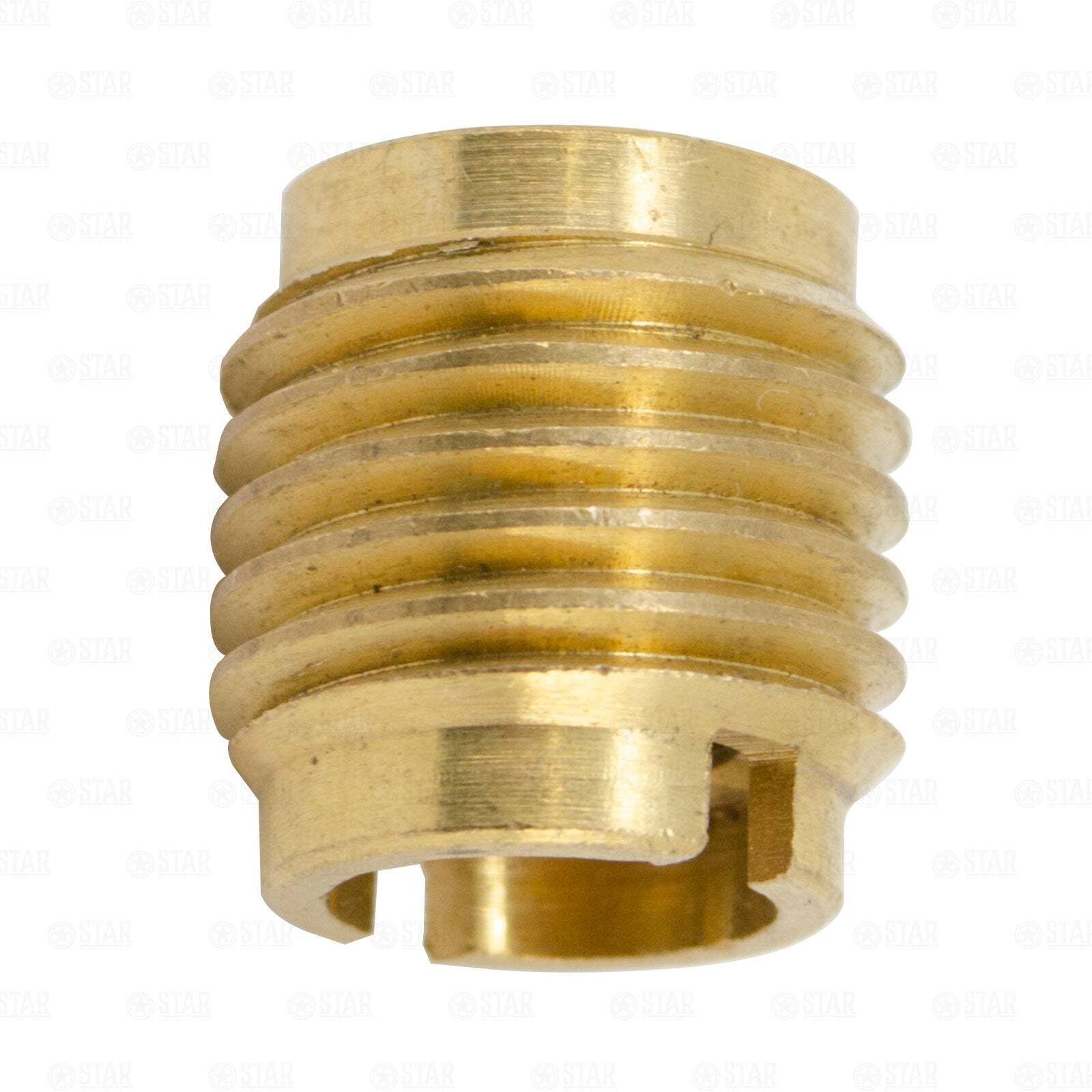Beer Tap Handle Threaded Screw in Brass Insert Nut Ferrule 3/8 Threads ...