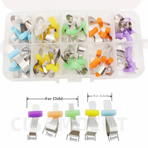 Dental Sectional contoured Metal Matrix Bands Retainerless Automatrix ...