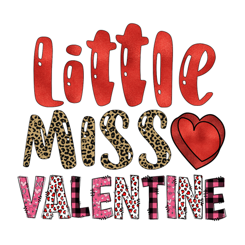 Little Miss Valentines Day Vinyl Sticker Decal | eBay