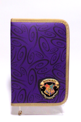 Harry Potter Magic Pencil Case Hogwarts Purple Zipper Vintage 2001 ...