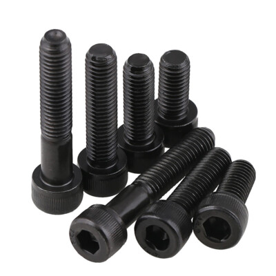 M10 Hex Socket Cap Screw Bolts Allen Key Hex drive Black High Tensile ...