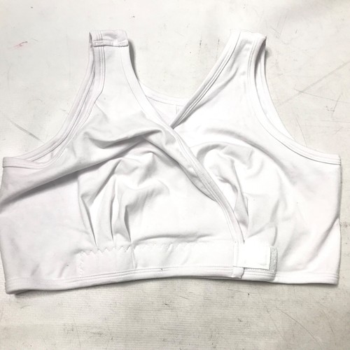 UNDERWORKS Women's 2XL Arthritis Sleep Leisure Bra 3177 White New OPEN ...