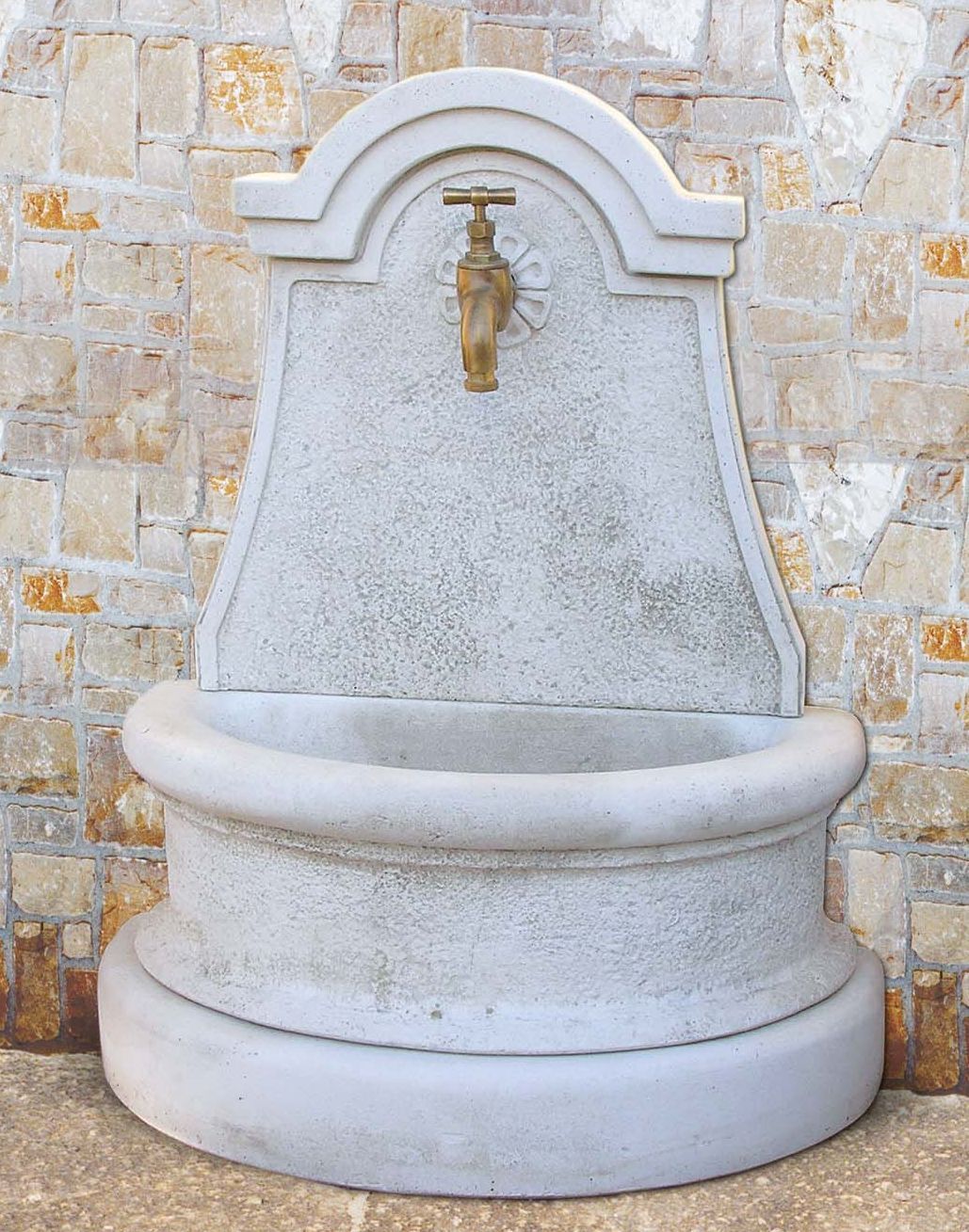 Wandbrunnen H 80 cm Speier Brunnen Springbrunnen Zierbrunnen Art.11 ...