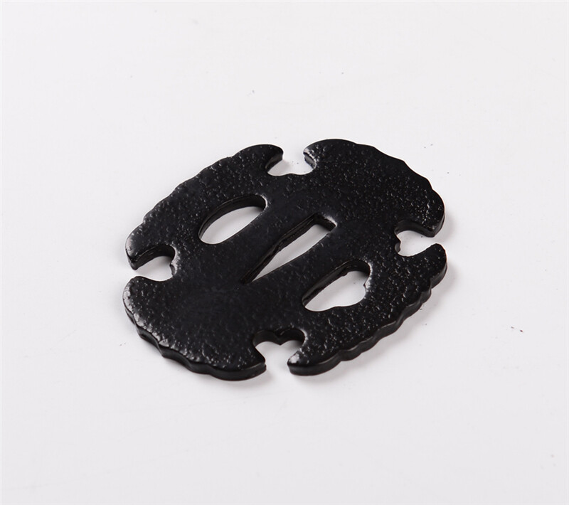 All kinds of Iron Tsuba Black Hand Guard Plate for katana wakizashi ...